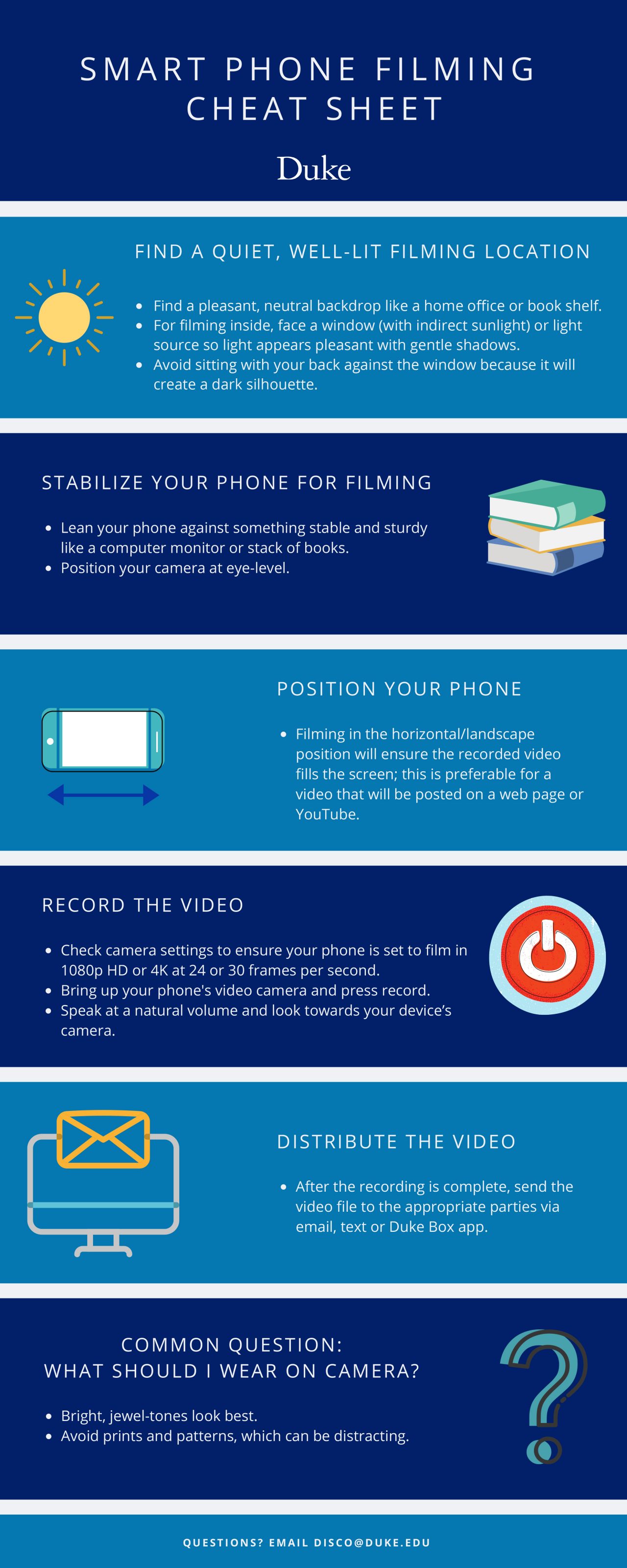 Smart Phone Filming Cheat Sheet – Marketing and Brand Strategy